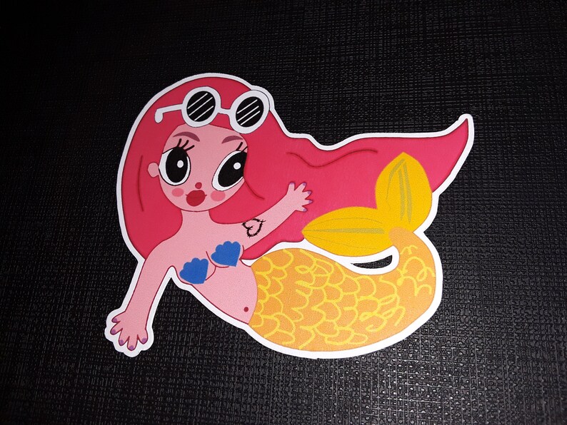 Mermaid Mañana Será Bonito Karol G Album Glossy Sticker Appliances ...
