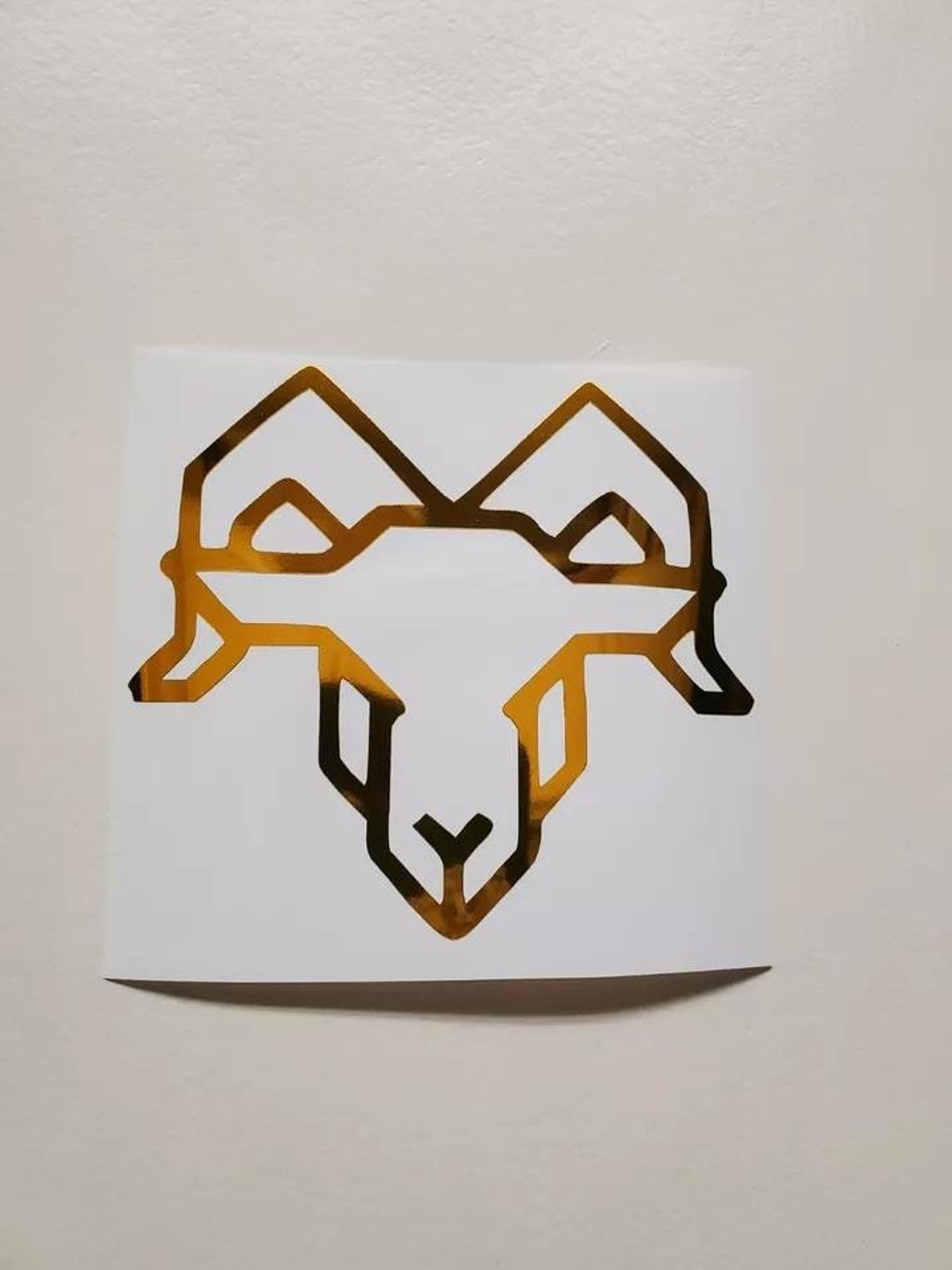 Daddy Yankee Reggaetón Goat Gold Holo Sticker Vinyl Decal Car Windows ...