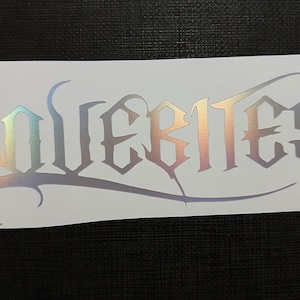 Lovebites Logo J-rock Band Sticker Vinyl Decal Waterproof! - Etsy
