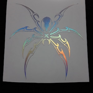 Cazzu Nena Trampa Spider Sticker Vinyl Decal Car Windows, Laptops ...