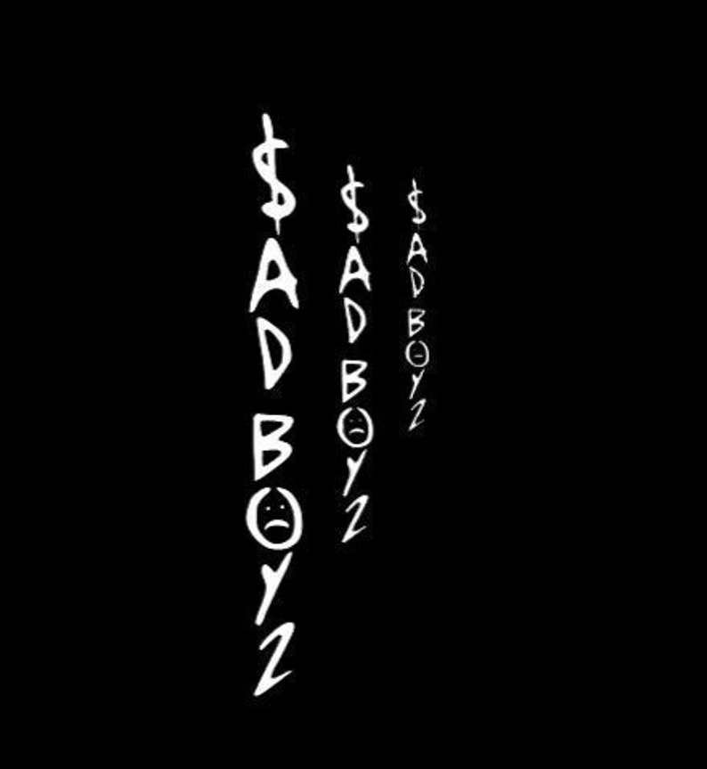 Vertical Sad Boyz Junior H Tour Logo Sticker Vinyl Decal Waterproof! - Etsy