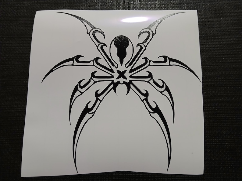 Cazzu Nena Trampa Spider Sticker Vinyl Decal Car Windows, Laptops ...