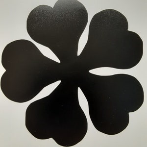 5 Leaf Black Clover Sticker Vinyl Decal Waterproof! - Etsy