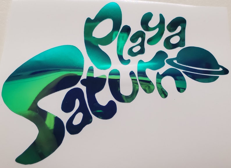 Rauw Alejandro Playa Saturno Album World Tour 2023 Space Vinyl Decal ...