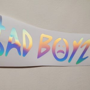 Sad Boyz Junior H Tour Logo Sticker Vinyl Decal Waterproof! - Etsy