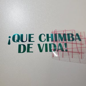 La Bichota Karol G "que Chimba De Vida" Sticker Vinyl Decal Car Windows ...