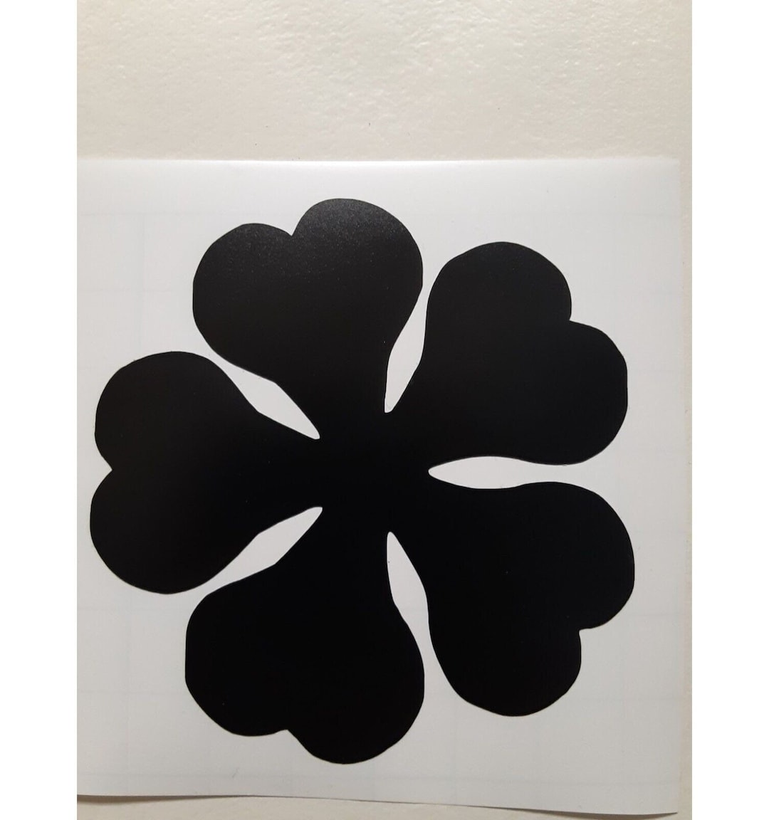 5 Leaf Black Clover Sticker Vinyl Decal Waterproof! - Etsy