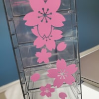 More Sakura Vinyl Decal: Holographic Cherry Blossom Sticker - Etsy