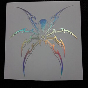 Cazzu Nena Trampa Spider Sticker Vinyl Decal Car Windows, Laptops ...