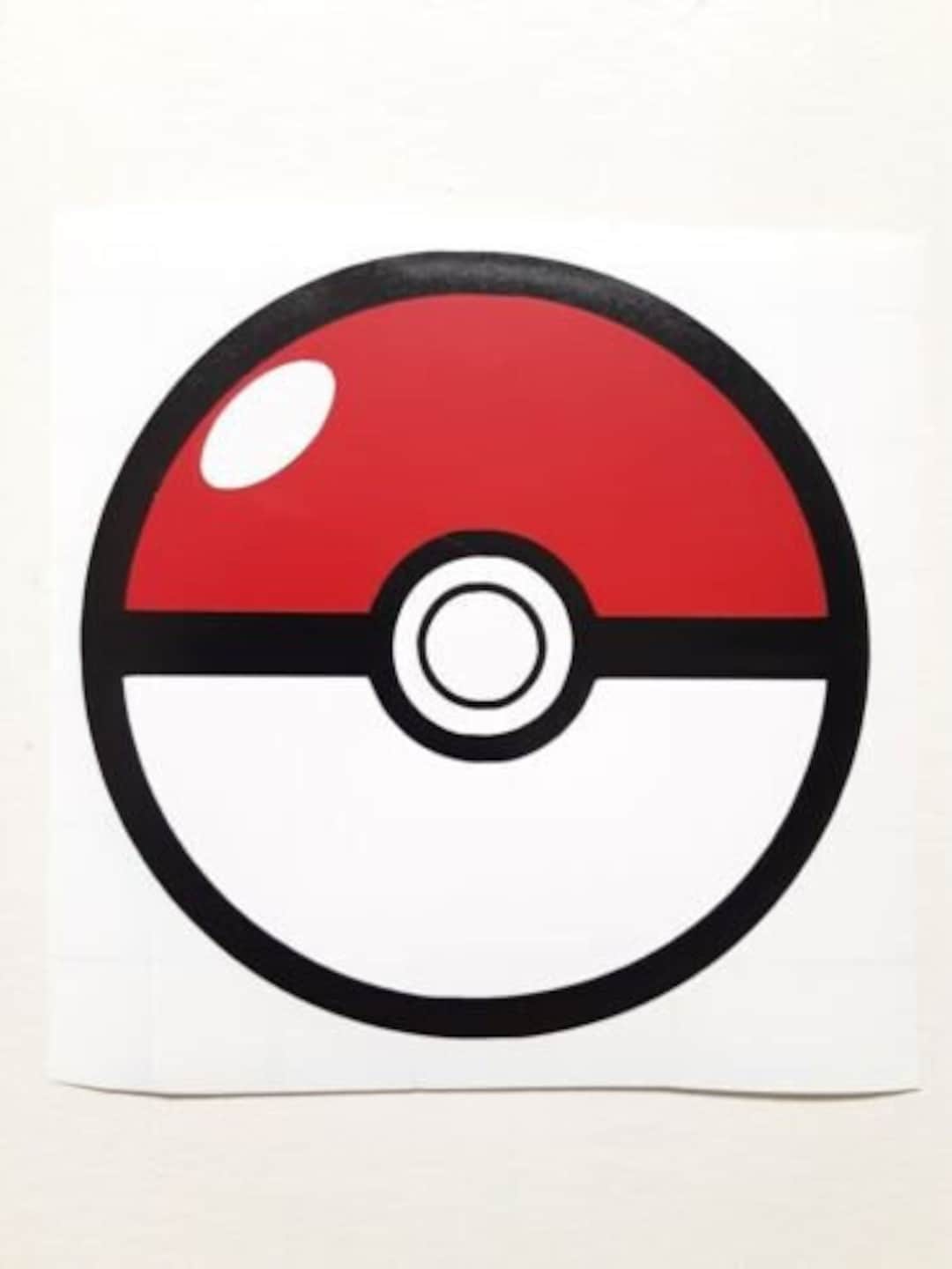 Pokeball Sticker Vinyl Decal Anime Car Windows Laptops - Etsy
