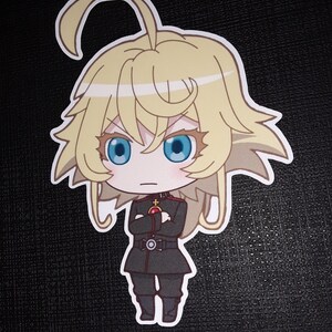 Chibi Saga of Tanya Degurechaff Glossy Sticker Anime Character ...