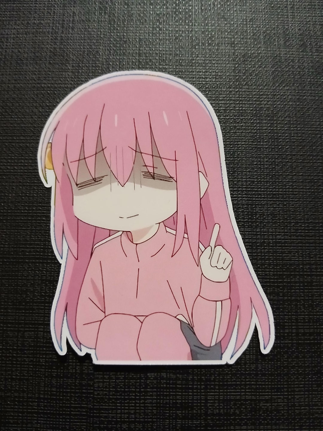 Hitori Gotou Bocchi the Rock Glossy Sticker Anime Character Waterproof ...