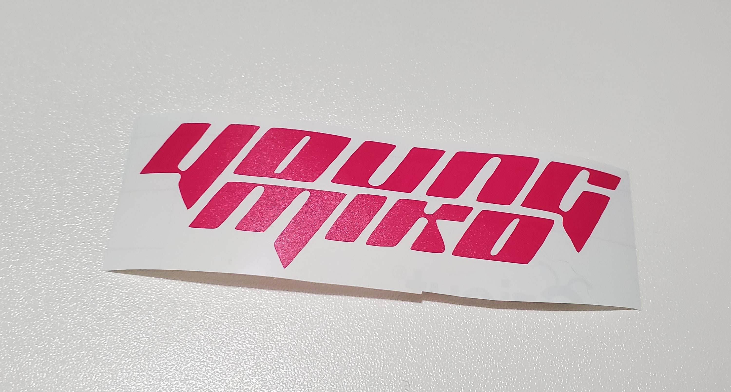 Young Miko Baby Miko Logo Trap Kitty Decal Sticker - Etsy