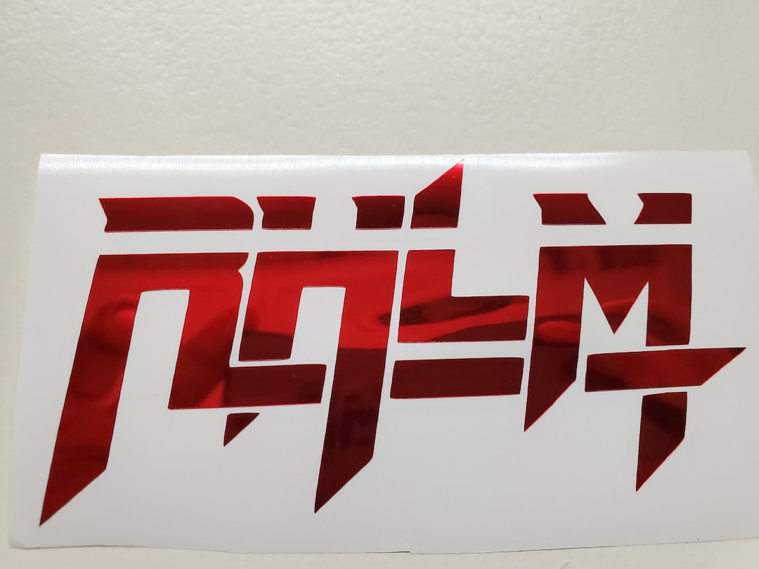 Anuel AA Real Hasta La Muerte RHLM Logo Sticker Vinyl Decal Fan Gift for Car Windows ...