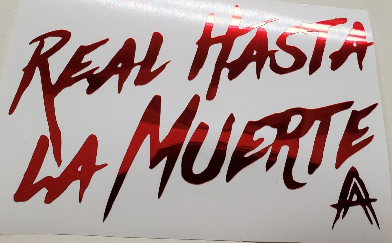 Anuel AA Real Hasta La Muerte Sticker Vinyl Decal Car Windows ...