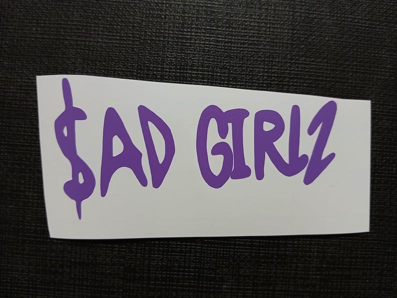 Sad Girlz Junior H Tour Logo Sticker Vinyl Decal Waterproof! Decorate ...