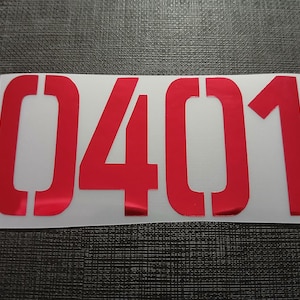 0401 Kasane Teto Holo Foil Red Tattoo Sticker Vinyl Decal Waterproof ...