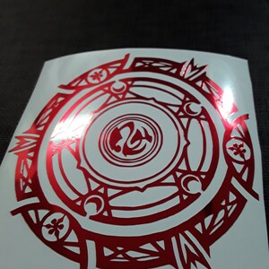House of Gremory Seal Circle Symbol Rias Sticker Vinyl Decal Anime ...