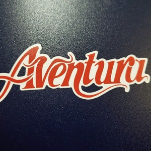 Aventura Logo Kings of Bachata Sticker Vinyl Decal Car Windows ...
