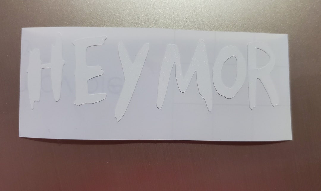 Feid Las Gafas Del Ferxxo Hey Mor Letters DIY Sticker Vinyl Decal ...