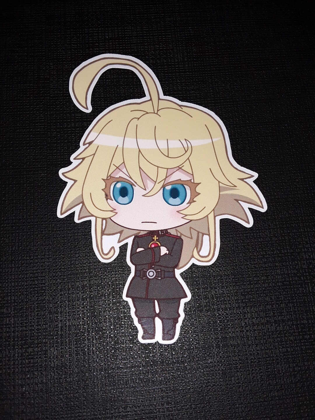 Chibi Saga of Tanya Degurechaff Glossy Sticker Anime Character ...