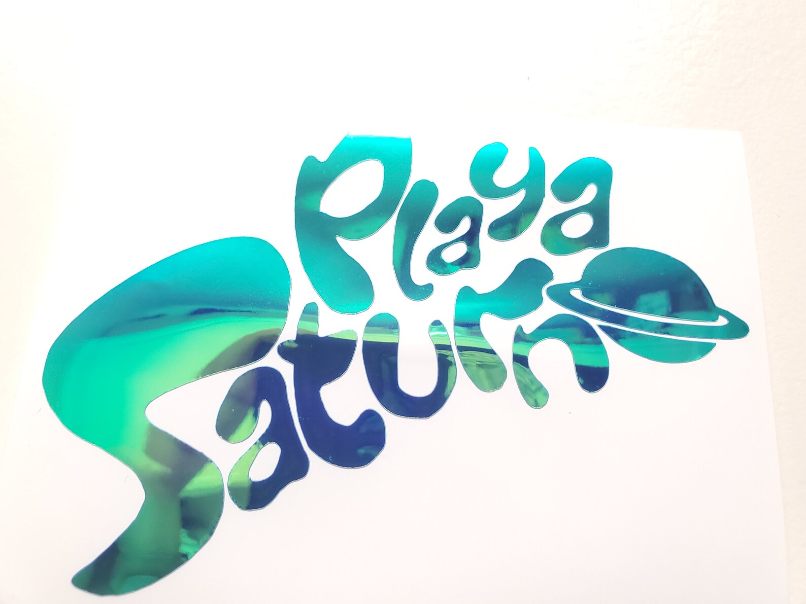 Rauw Alejandro Playa Saturno Album World Tour 2023 Space Vinyl Decal ...