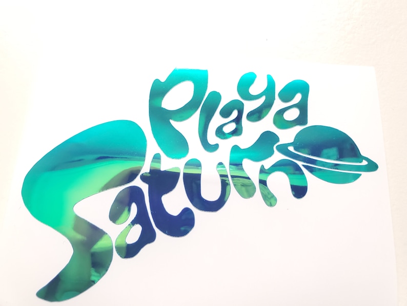 Rauw Alejandro Playa Saturno Album World Tour 2023 Space Vinyl Decal ...