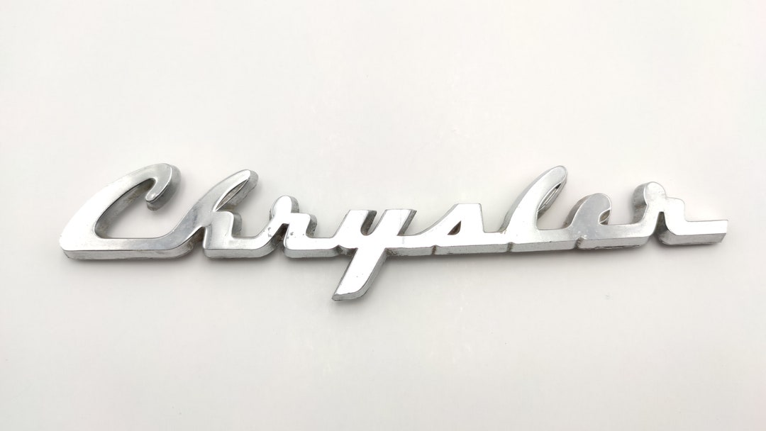 Emblem Chrysler 1951-1952 Classic Part Original Genuine - Etsy