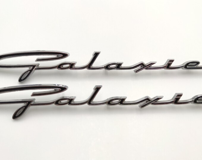 Vintage 1963 Ford Galaxie Script Emblem / Badge Name - C3AB-16098-G - Etsy