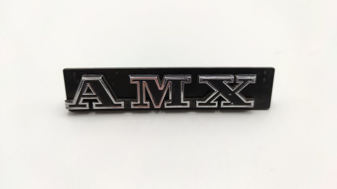 Emblem Amx Grille 1971-1974 Car Classic Amc Rambler Genuine - Etsy