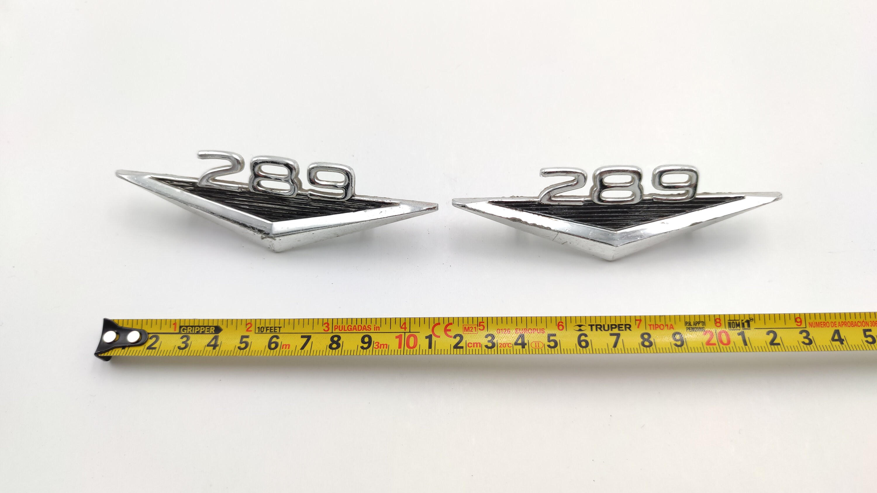 Emblems 289 Ford Classic Parts Genuine Car Pair - Etsy