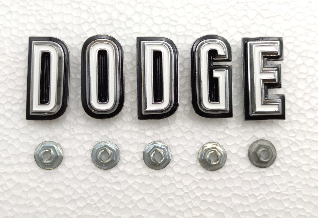 Dodge Coronet 1968 Emblem Grille Letters Genuines Part Classic Car - Etsy