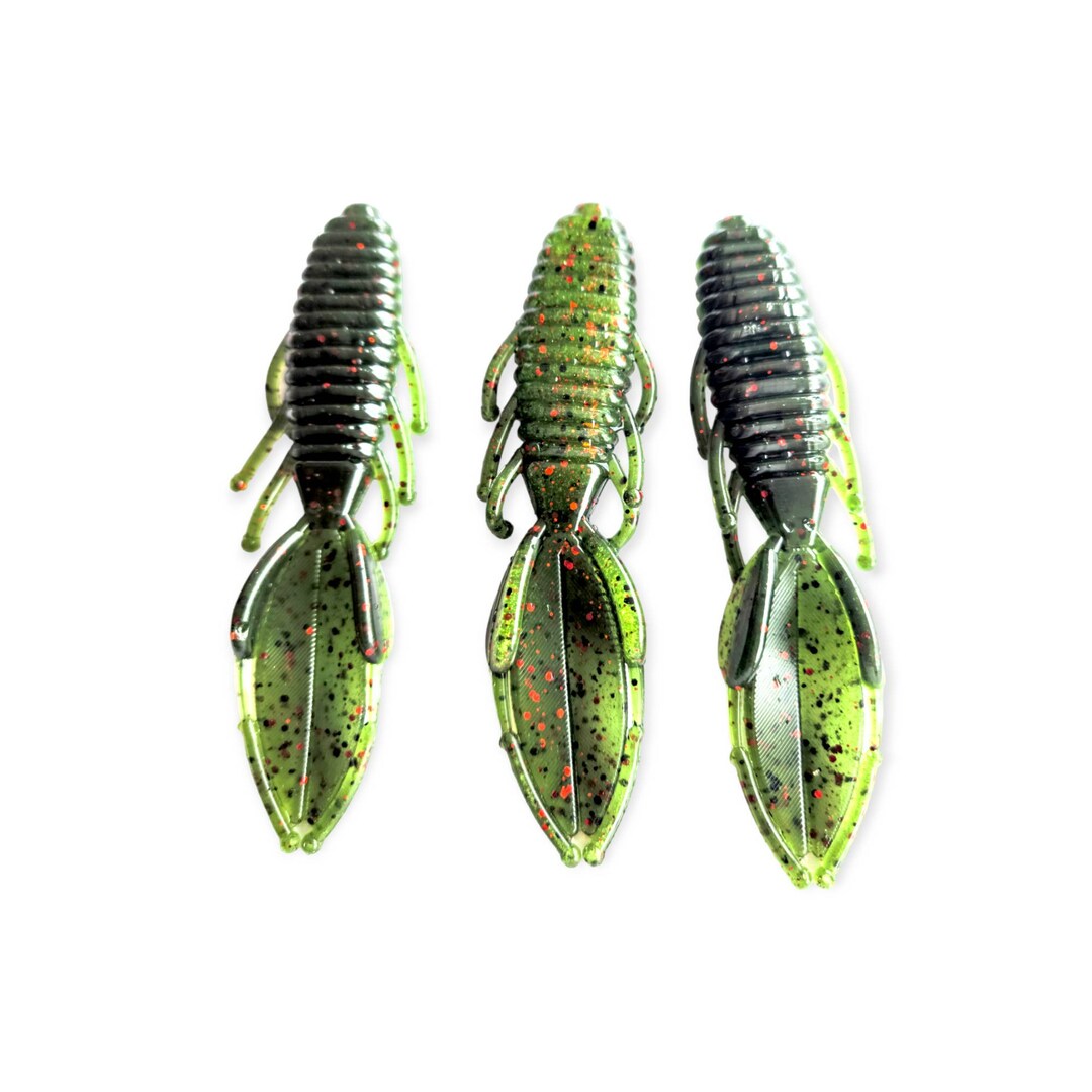 Bass Bug 4 Flipping Beetle Watermelon Black - Etsy