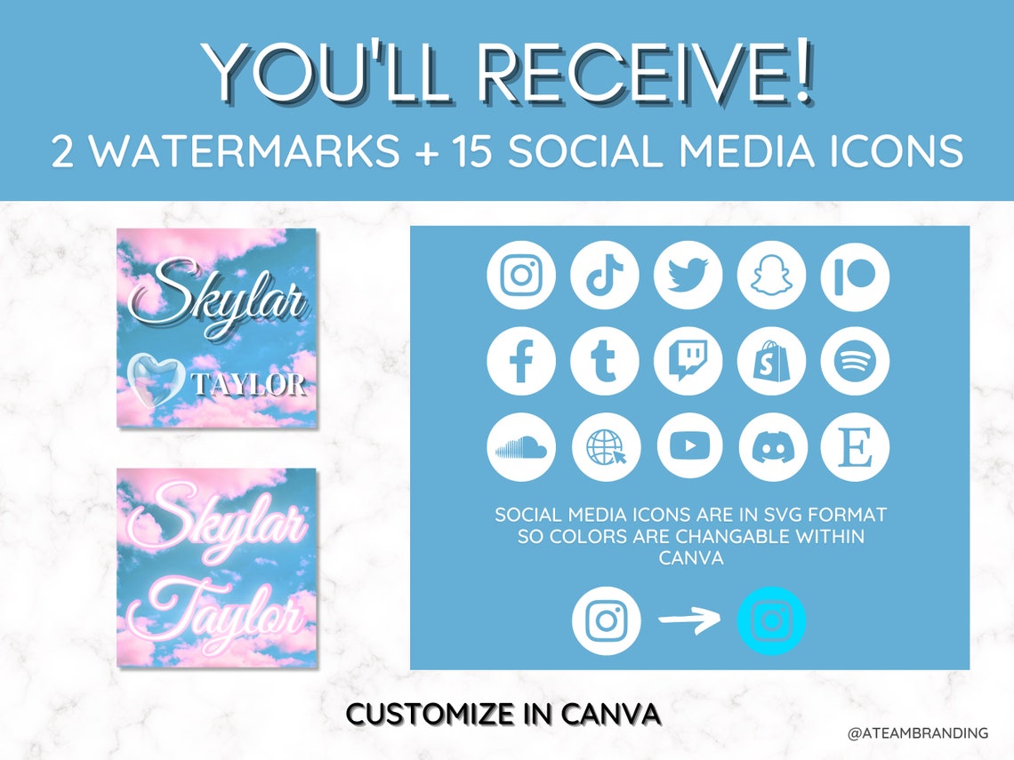 Youtube Branding Kit Y2K, Editable Canva Templates, Youtube Banners ...