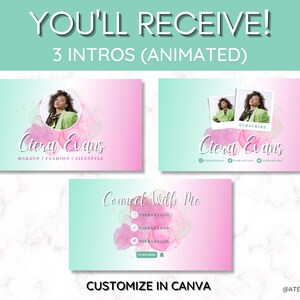 Youtube Branding Kit, Editable Canva Templates, Youtube Banners, Intros ...