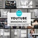 Youtube Branding Kit Y2K, Editable Canva Templates, Youtube Banners ...