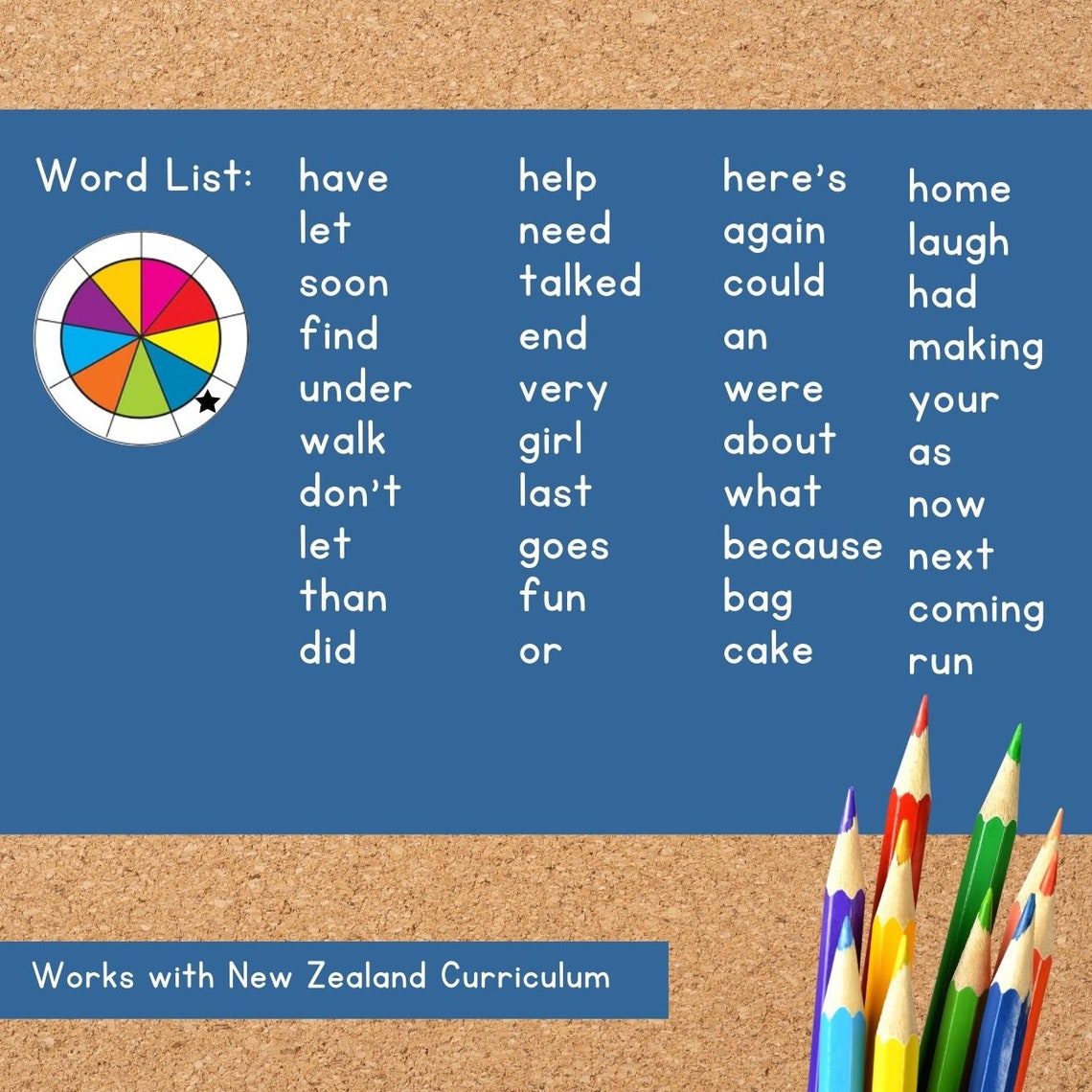 Sight Word Look and Find Word Search - Blue Level New Zealand ...