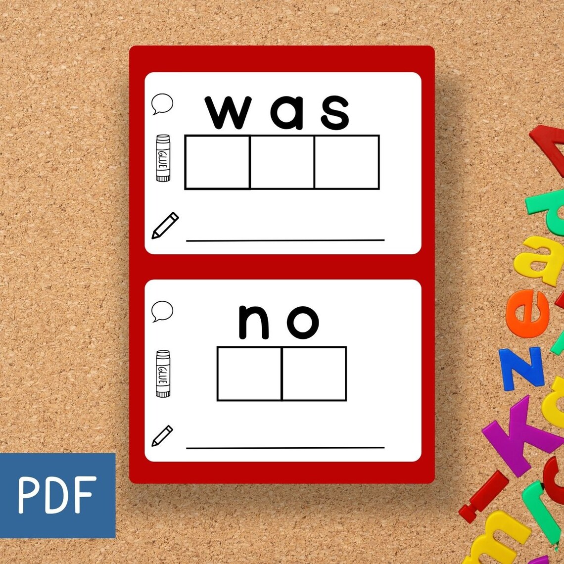 Sight Word Practice Cards - Red Level New Zealand Curriculum - Etsy
