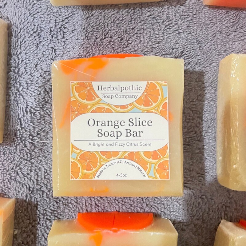 Orange Soap - Etsy