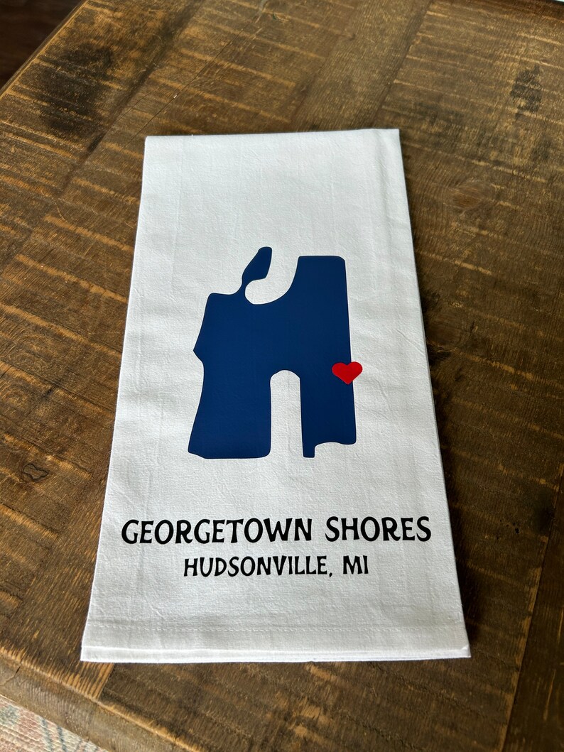 Custom Lake Towel - Etsy