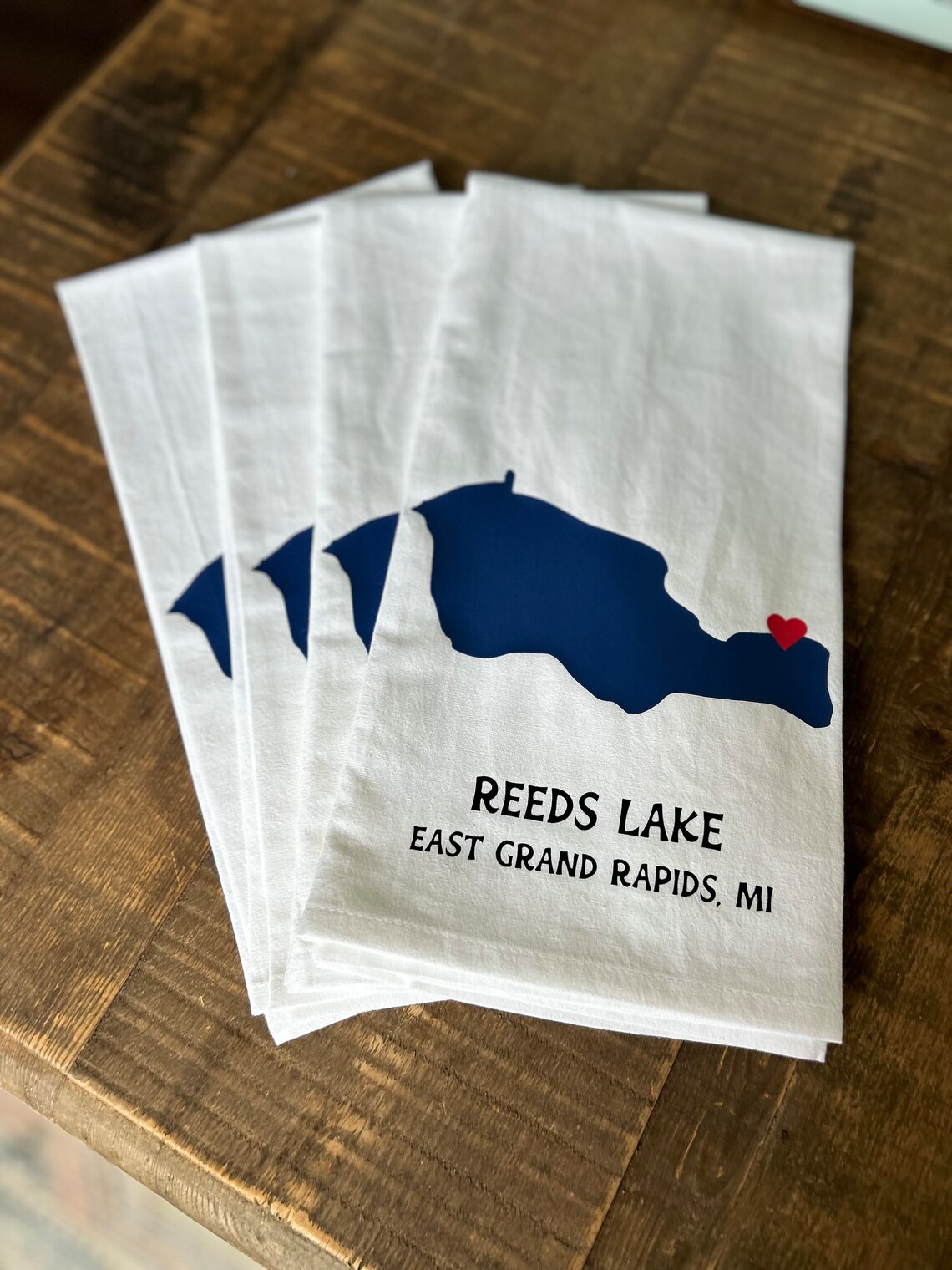 Custom Lake Towel - Etsy