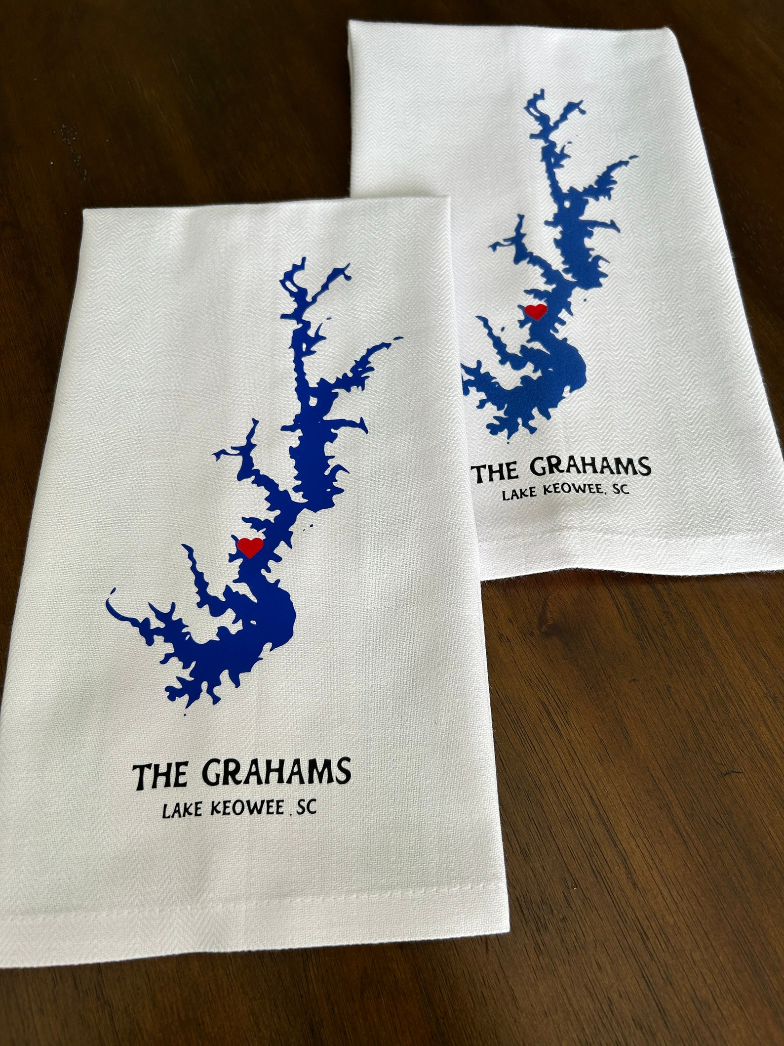 Custom Lake Towel - Etsy