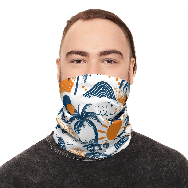 Tropical Face Mask - Etsy