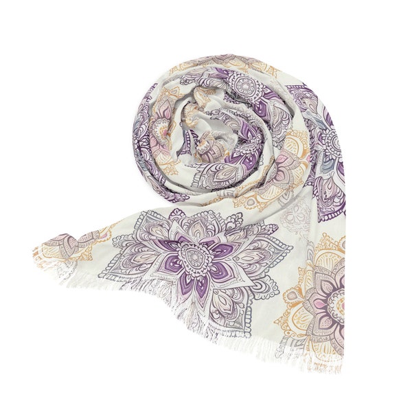 Mandala Scarf - Etsy