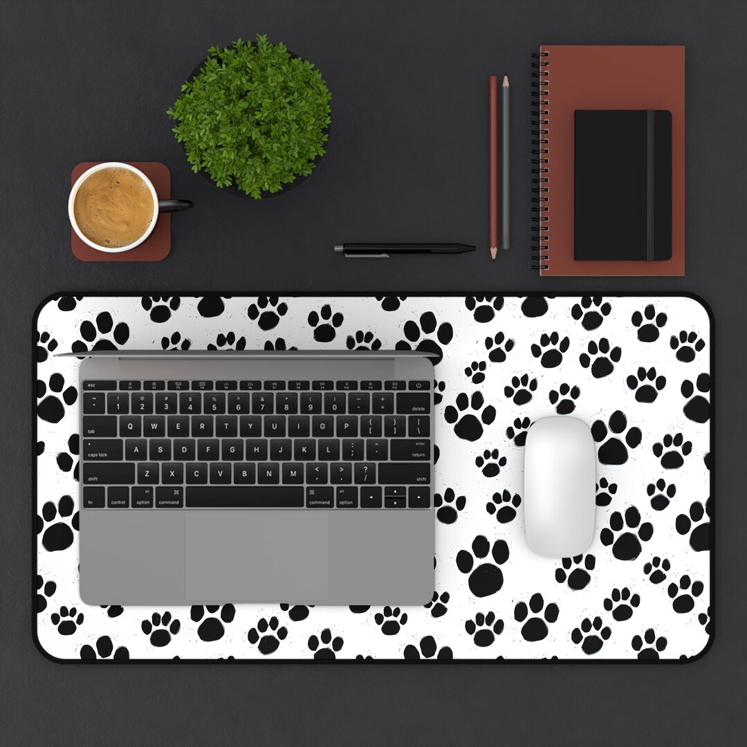 Paw Prints Desk Mat: A Stylish and Functional Way to Show Your Love for ...