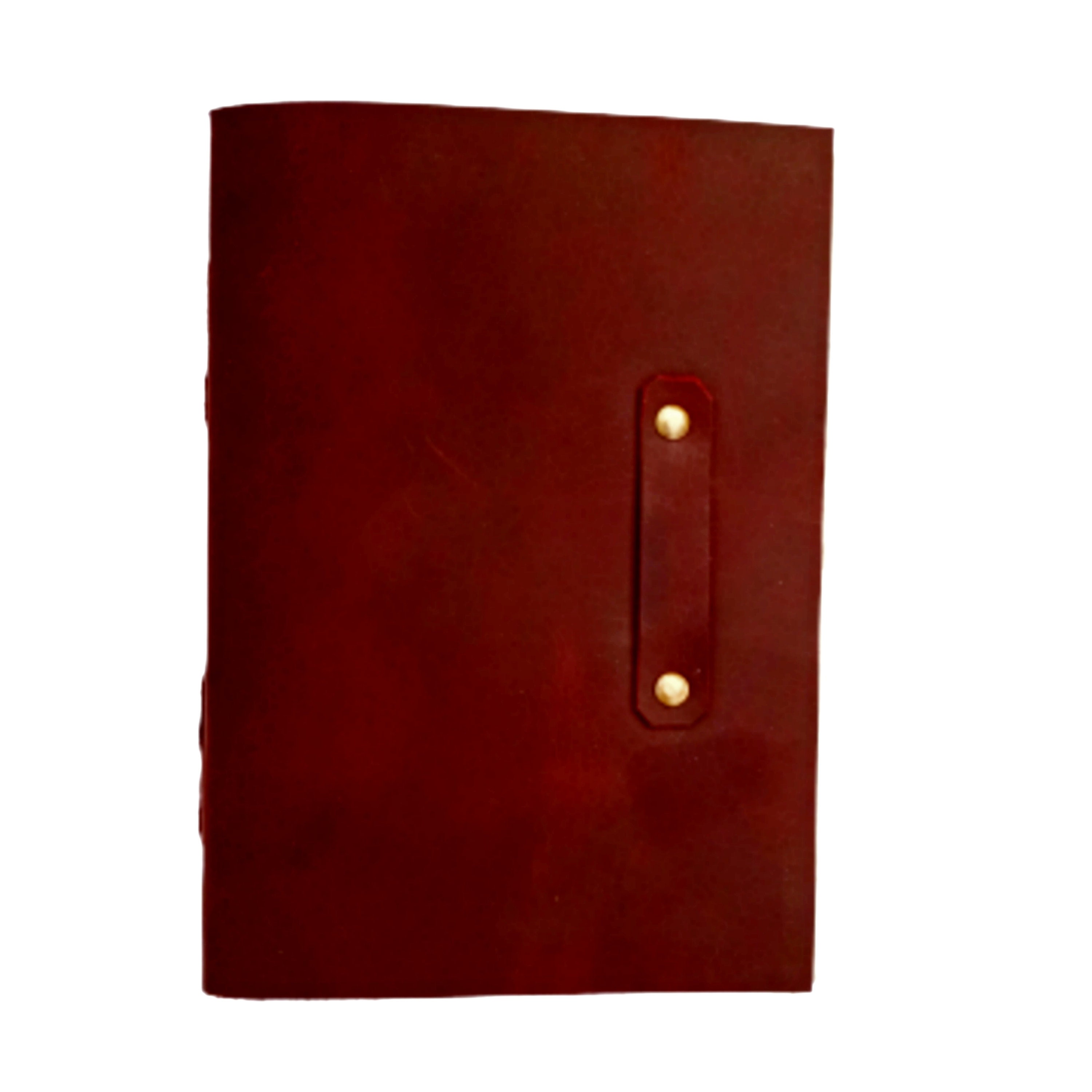 Personalized Vintage Stylish Wine Color Leather Notebook Leather Bound ...
