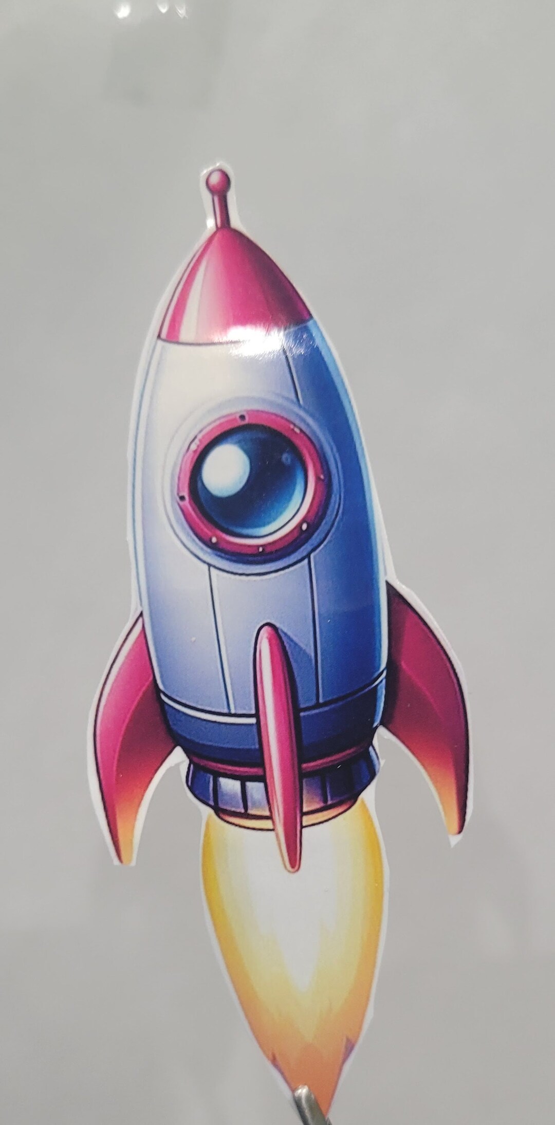 Rocket Ship Vinyl Sticker, Space Travel. Moon Travel. Space Force ...