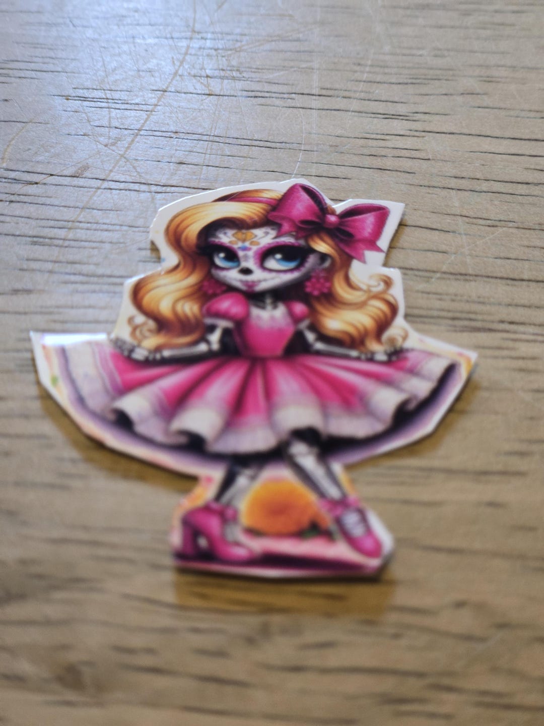 Skelton Glamorous Girl. Day of the Dead. Monster High Type Vinyl ...