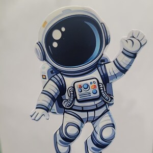 Astronaut Vinyl Sticker Journals, Sticker Book, Water Bottle, Tumbler ...