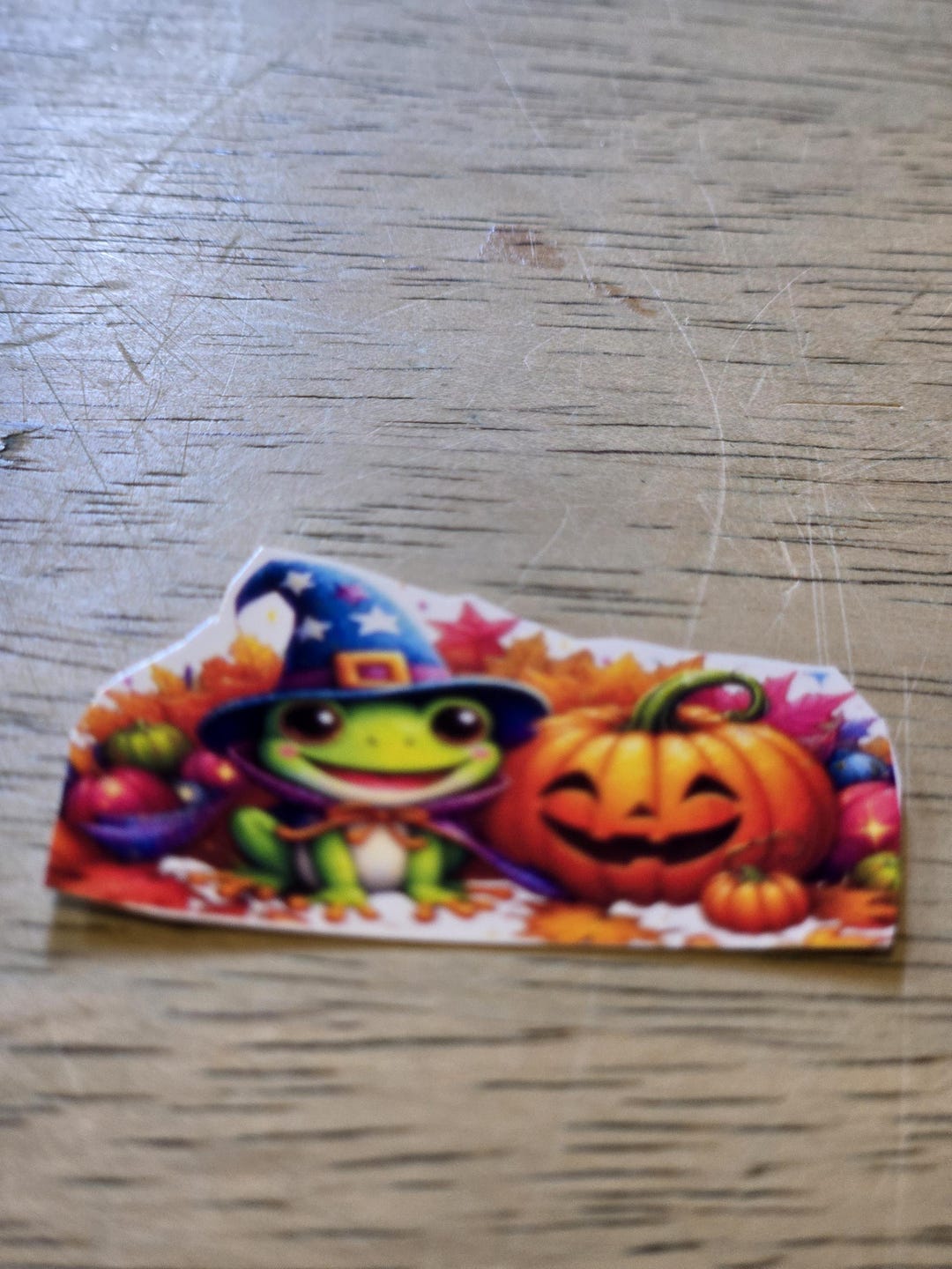 A Halloween Frogs All Dressed for Halloween ,scrapbooking, Sticker Book ...